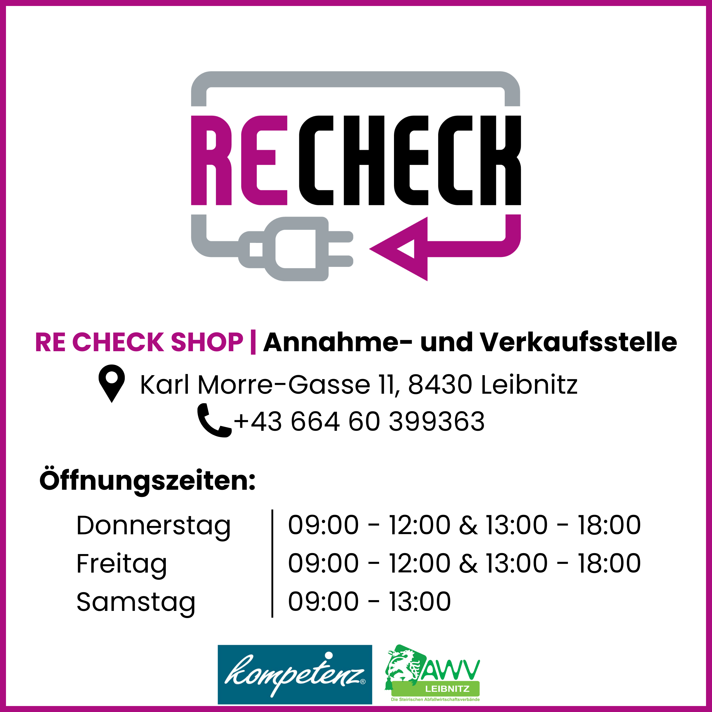 RE CHECK - Kommunale Abfallwirtschaft Land Steiermark