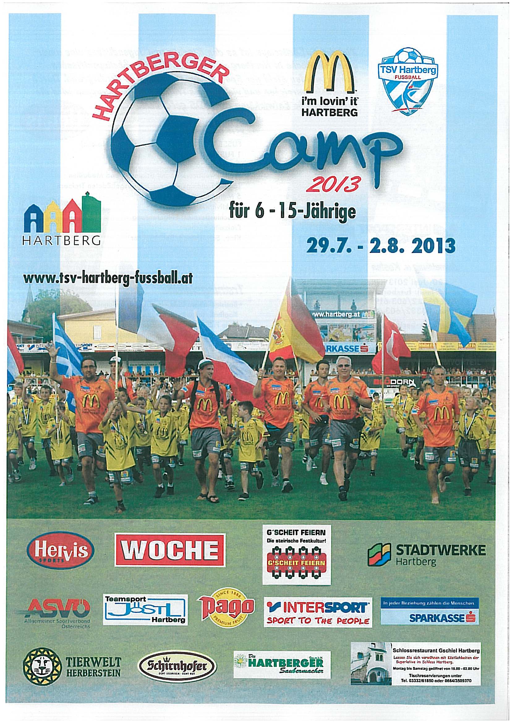 Fußballcamp Hartberg - Kommunale Abfallwirtschaft Land Steiermark