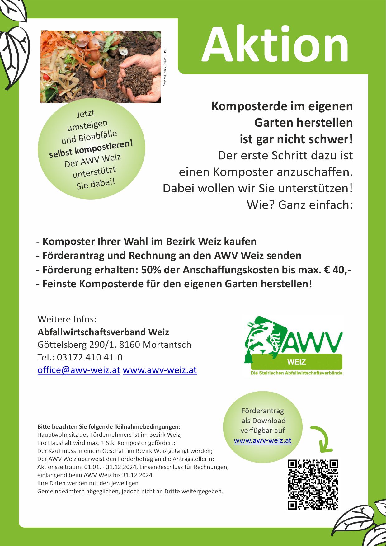 Komposterförderung - nochmals verlängert! - Kommunale Abfallwirtschaft ...